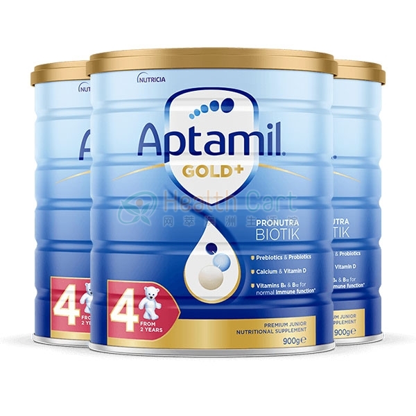 Aptamil Gold Plus 4 Junior Formula (2 Year+) 900g 3tank（ Maximum 3 cans ...